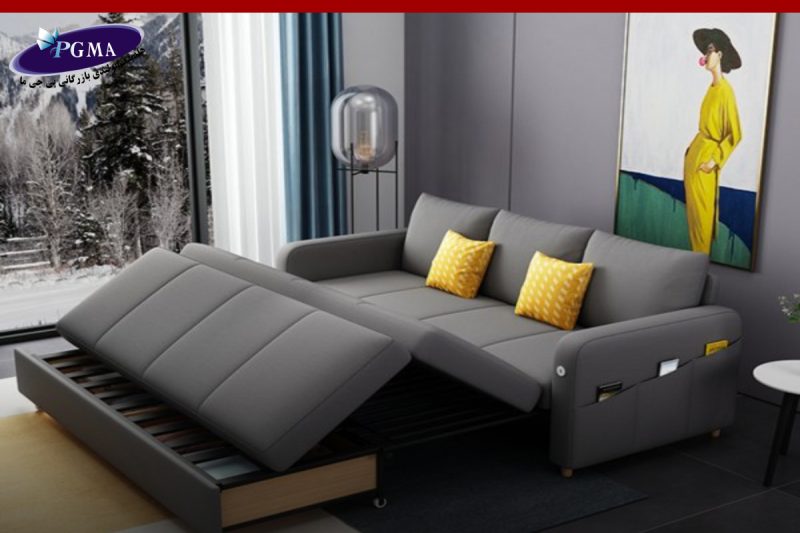 10 مدل مبل تختخواب شو جدید | بازار مبل امام علی کرج